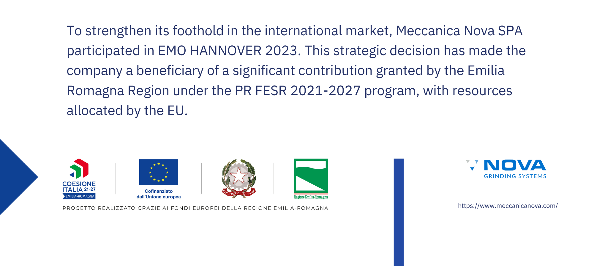 Strengthening international market presence through participation in ...